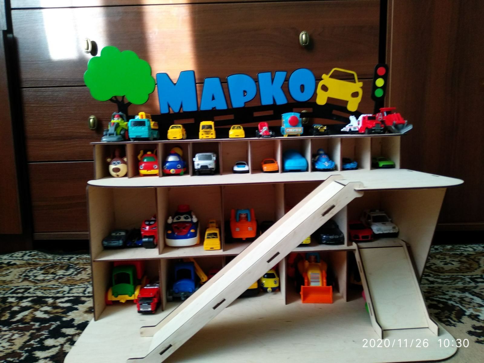 Гараж детский, парковка, гараж для машинок,трек: 900 грн. - Машинки ...