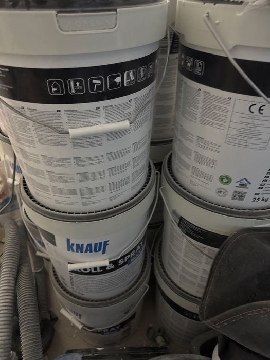 Knauf Roll & Spray Max – 11 × 25 kg, nowe / nieotwierane Dąbrówka • OLX.pl