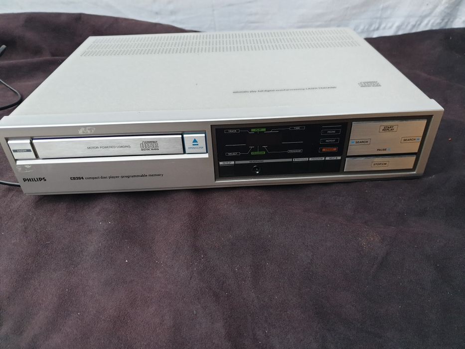Philips CD204 Compact disco player-programmable memory Warszawa Wola ...
