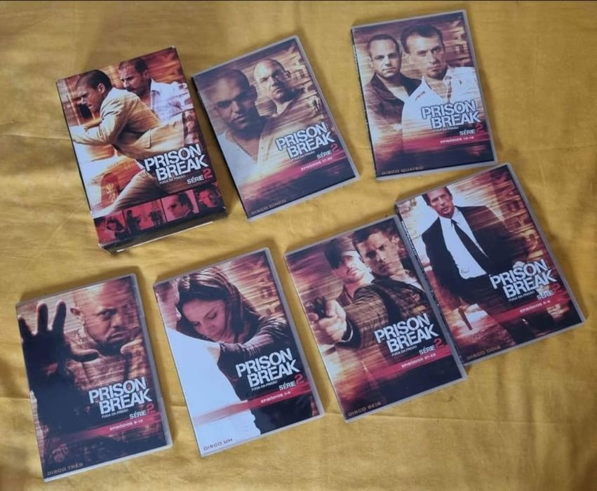 Prison Break Serie DVDS Original Águas Livres • OLX.pt