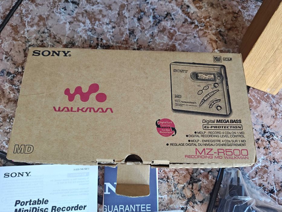 Sony MZ-R500 minidisc mdlp - NA CAIXA Campanhã • OLX.pt