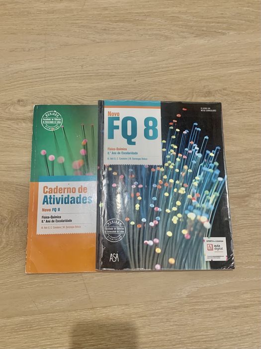 Manuais escolares Físico-química 8° ano/ FQ 8 Santa Marinha E São Pedro Da Afurada • OLX Portugal