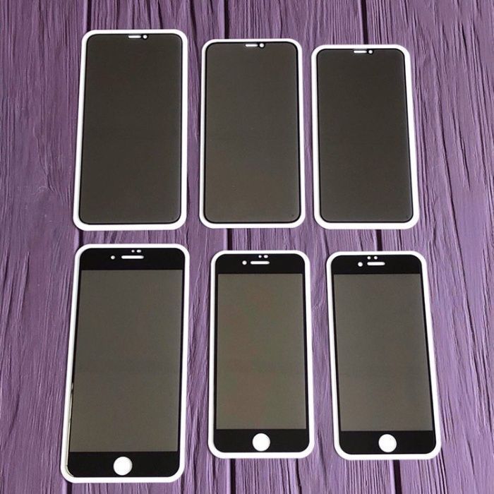 Захисне скло Антишпигун iPhone 12 pro max 11 Айфон Антишпион стекло ...