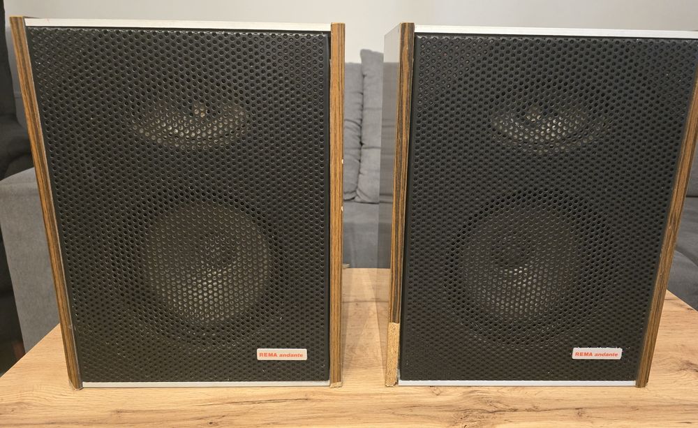 Kolumny vintage RFT Rema Andante 830 Iwowe • OLX.pl