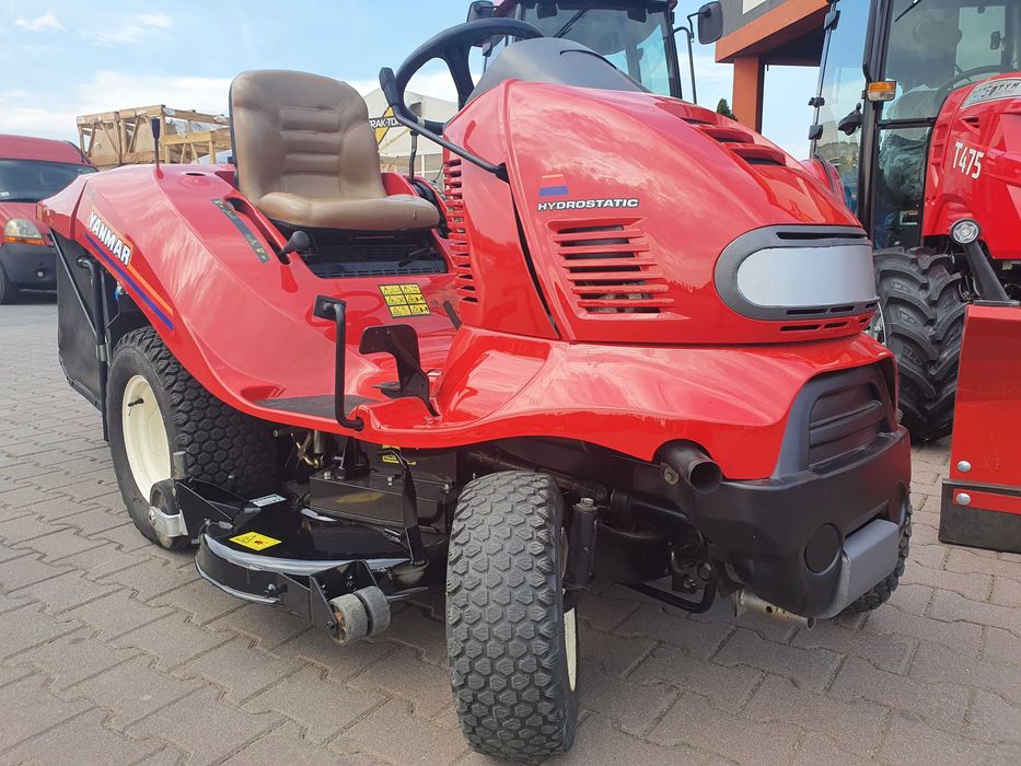 Kosiarka traktorek YANMAR RD122 diesel 23KM WOM kosz 600 Litrów ...