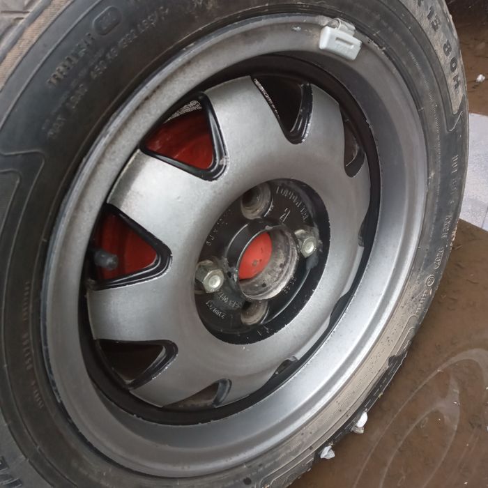 Литі диски ATS Cup R13 4x100 j6 ET33 З літніми шинами 185/60r13: 1 400 ...
