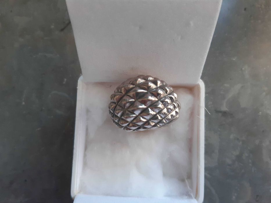 Anel prata contrastada, em estado novo Cascais • OLX.pt