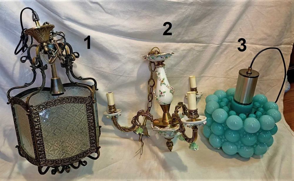 Lote Candeeiros de Tecto Guimarães • OLX Portugal