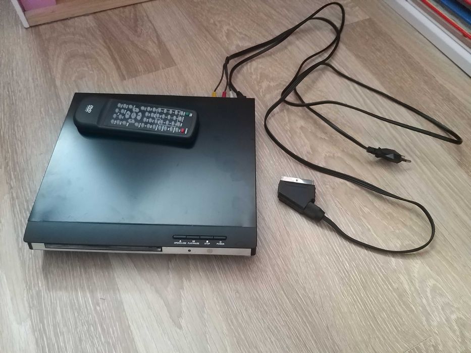 Odtwarzacz DVD do telewizora złącze Euro i Cinch + pilot Syców • OLX.pl