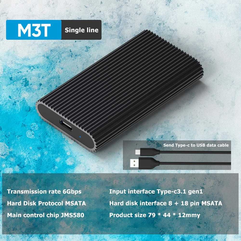 Внешний карман для SSD дисков mSATA на USB 3.0 и USB type-C: 240 грн ...