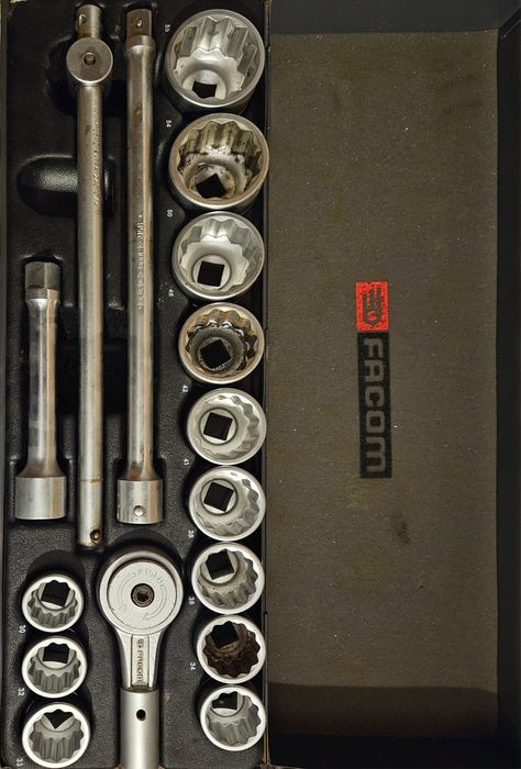 FACOM Caixa de Chaves de Caixa 3/4" Sextavadas Métricas K.432E Soure • OLX Portugal