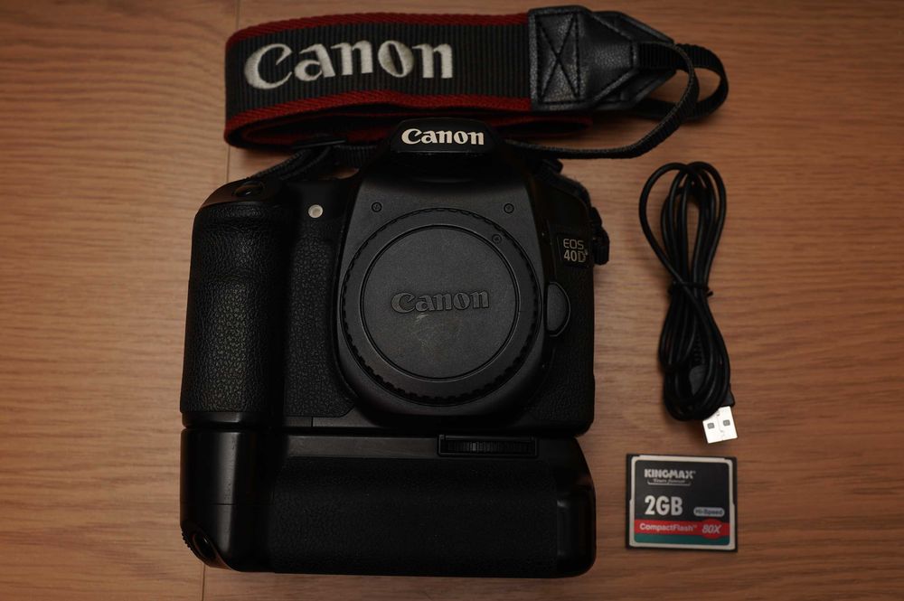 Canon EOS-40D Body + Phottix BP-40D + CF 2Gb: 4 200 грн. - Цифрові фотоапарати Івано-Франківськ ...
