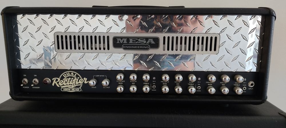 Легендарный Гитарный Усилитель с кабинетом MESA Dual Rectifier: 120 000 ...