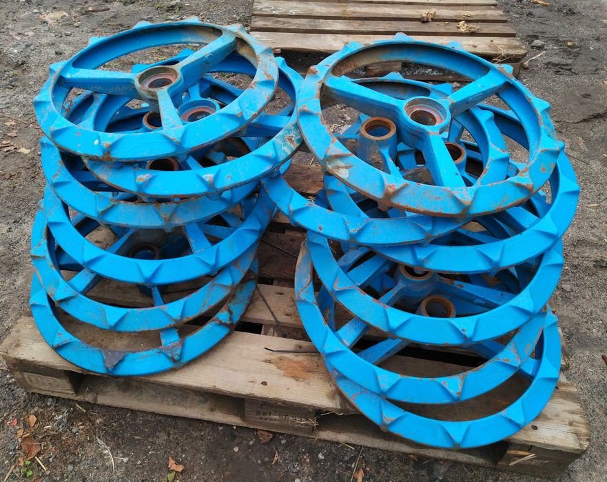 Pierścień koło wału wał trapezowy Lemken 500mm 50cm crosskill daszkowy ...