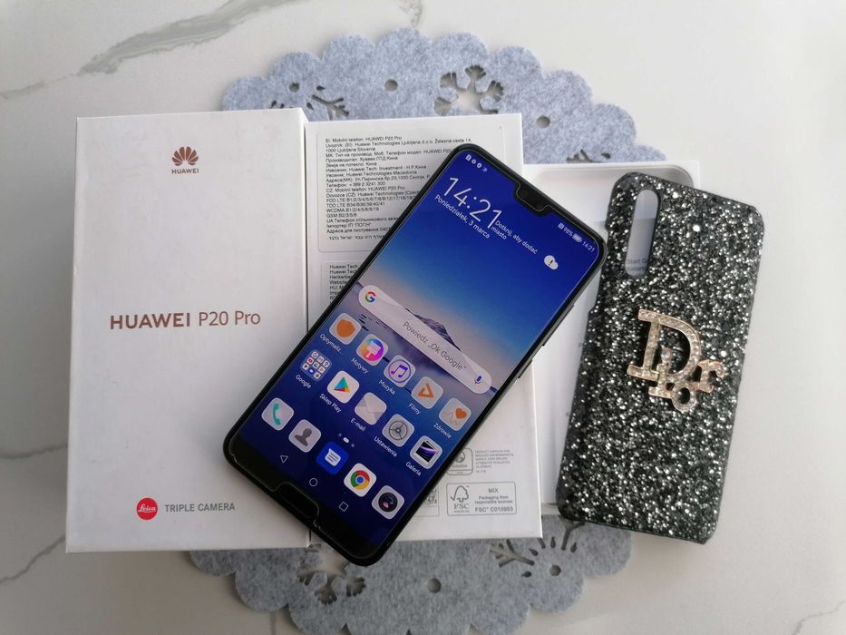 Huawei P20 Pro CLT-L29 128GB/6GB Dual Sim 100% sprawny! BDB stan Busko-Zdrój • OLX.pl