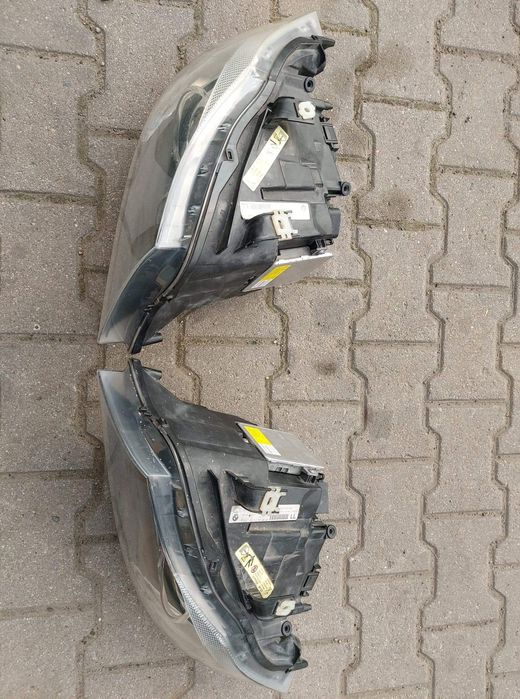 Lampa reflektor prawa lewa BMW E90 E91 przed liftem xenon nie skrętna ...