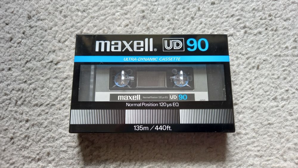 Maxell UD 90 piękna kaseta z 1982 roku Warszawa Ursynów • OLX.pl