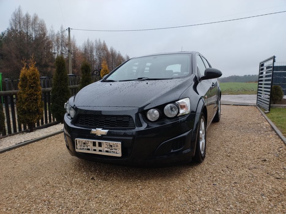 Chevrolet Aveo LIFT 12.2012 1.2 16V 70 KM KLIMA ALU 130 tyś KM Orygina ...