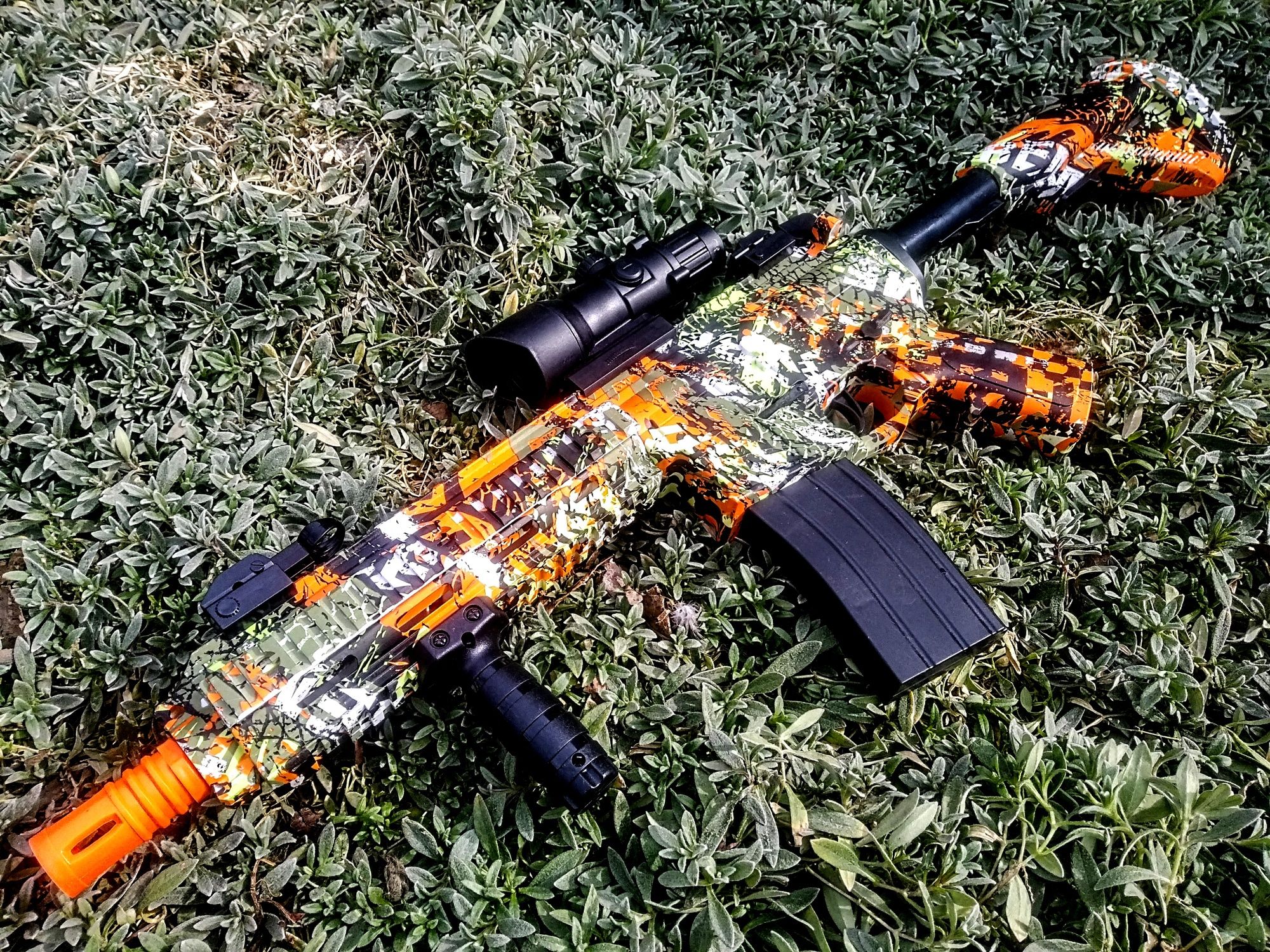 Автомат на орбизах орбиган М16 М416 Kriss Vector на аккумуляторе: 760 ...