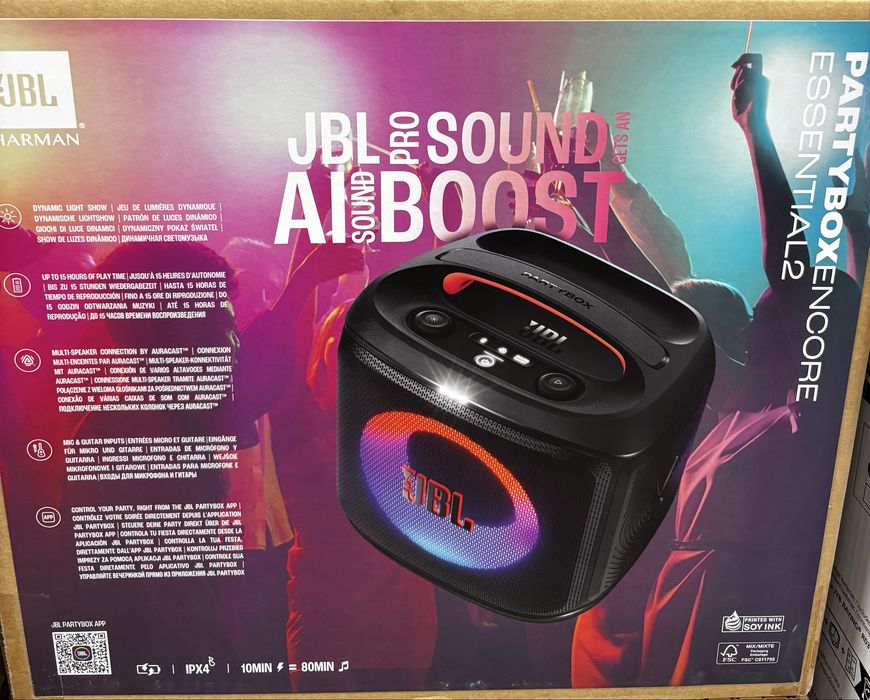 JBL Partybox Encore Essential 2: 13 700 грн. - Портативна акустика ...
