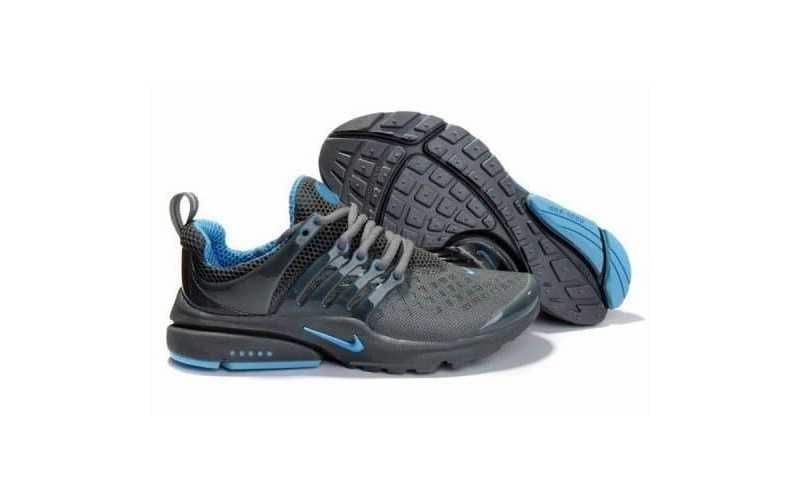 Кроссовки Nike Air Presto Black-Grey-Blue Найк Аир Престо мужские: 1 ...