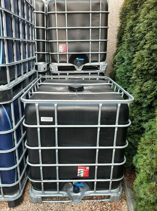 Pojemnik 1000L Zbiornik na wodę Zbiornik 1000L Mauzer na deszczówkę Opole • OLX.pl