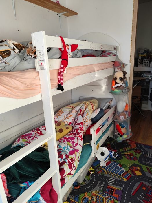 Łóżko piętrowe 80 na 200 Wrocław Krzyki • OLX.pl