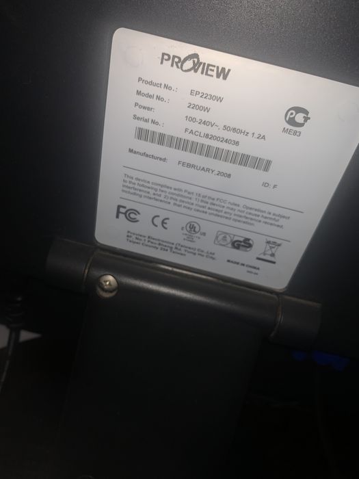 Монітор Proview EP2230W: 850 грн. - Мониторы Крыжановка на Olx