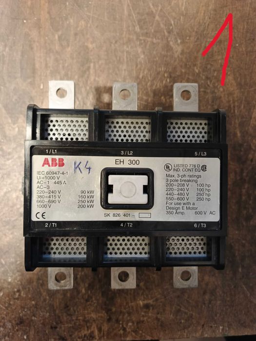 Stycznik ABB EH 300 Suwałki • OLX.pl