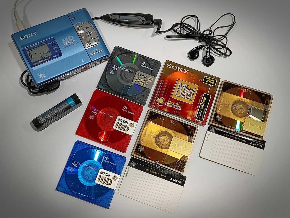 Minidisc (walkman) Sony MZ-R50 Głośniki AKCESORIA SONY Warszawa Ursynów ...