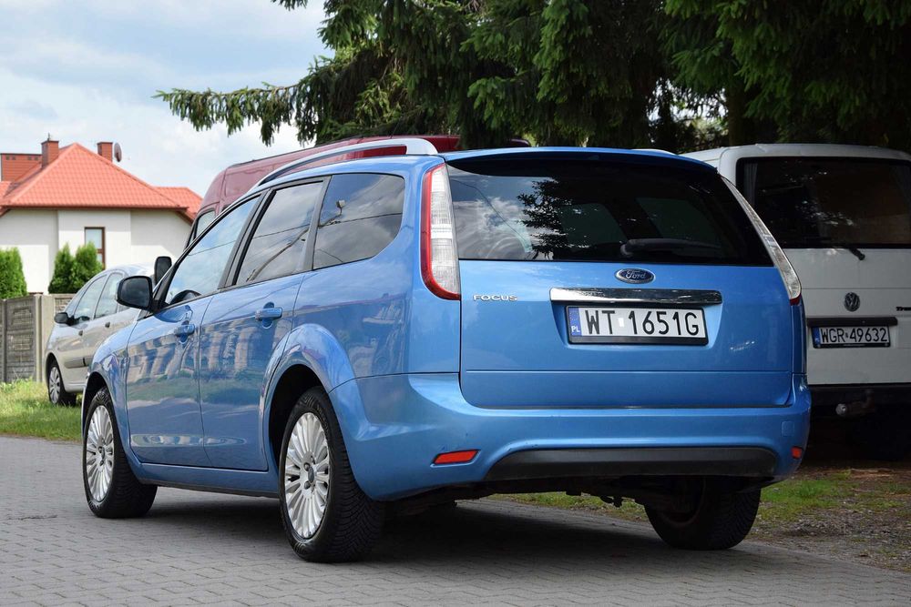 FORD FOCUS 2.0 145KM Benzyna+LPG KOMBI Klima Skóra Navi 2010 ROK ...