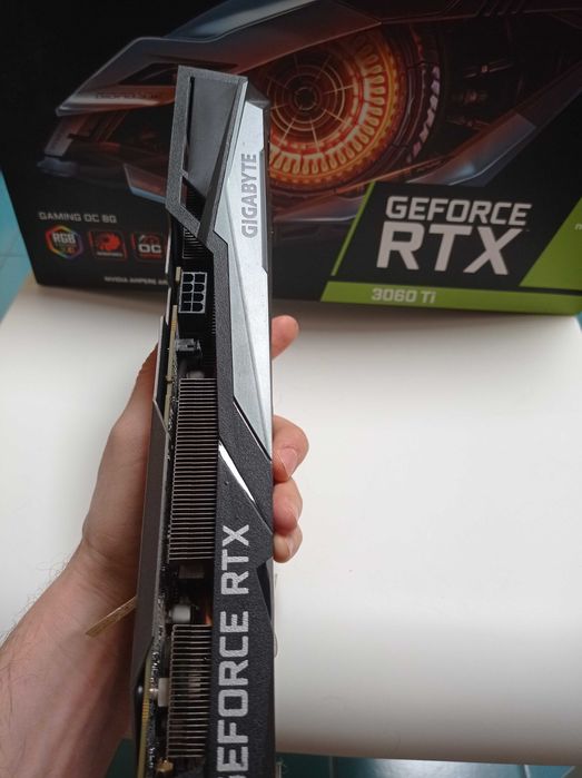 Sprzedam karty graficzne Gigabait 8 gb 3060ti Kraków Prądnik Czerwony • OLX.pl