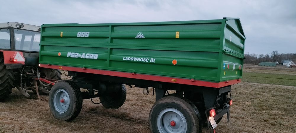 Przyczepa rolnicza wywrotka 6t/8t agro bbs hl Brzeźnio • OLX.pl