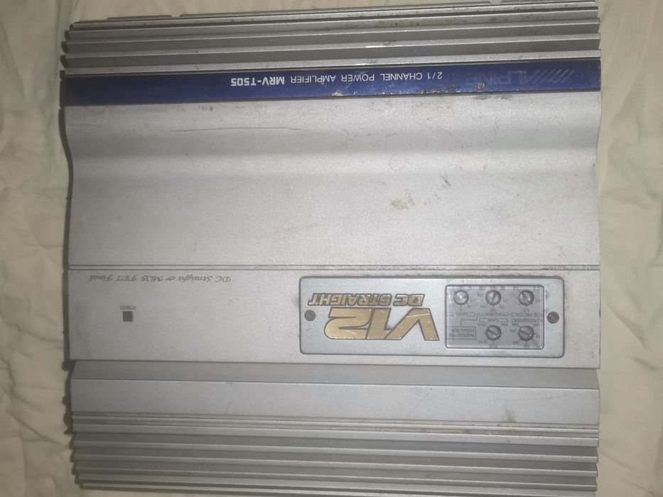 Amplificador alpine V12 Barreiro E Lavradio • OLX Portugal