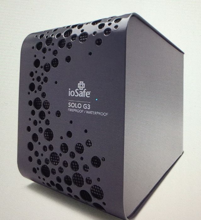 IoSafe Solo G3 4 ТБ Огнестойкий и водонепроницаемый внешний жестк диск ...