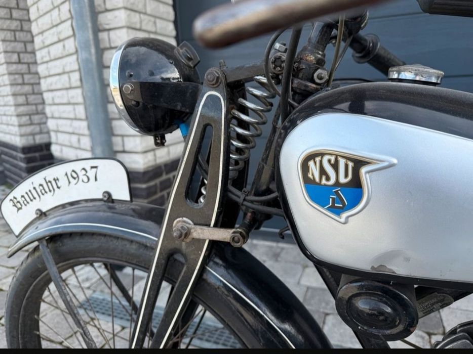 Motocykl Motorower NSU Quick 1937 Rok (nie MZ /DKW) Radomsko • OLX.pl