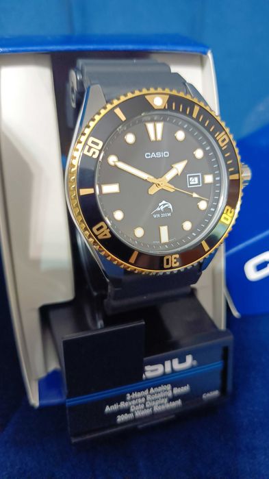 Nowy Casio Duro MDV-106G-1AVCF złoty Marlin Merlin diver Tuszyn • OLX.pl