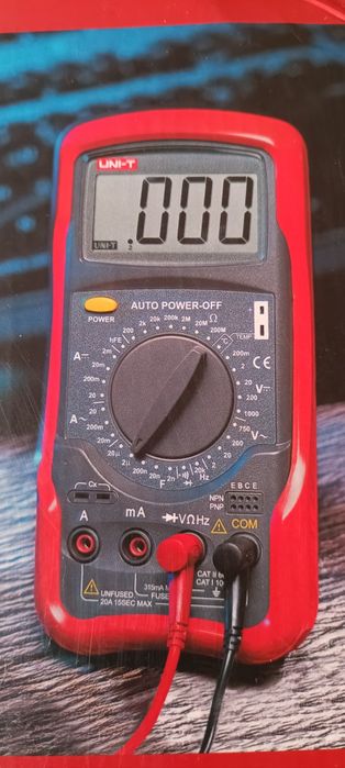 Miernik Multimetr Uniwersalny UNIT UT53 TERMOSONDA Mikołów Borowa Wieś • OLX.pl