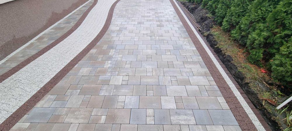 Kostka brukowa COMMIX,Komiks melanż Polbruk Katowice,Żory,Rybnik,Bytom Orzech • OLX.pl