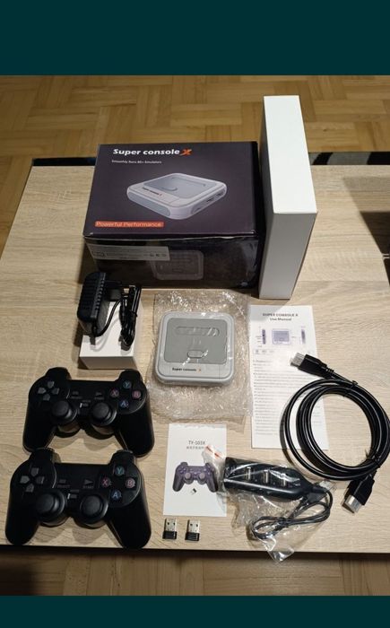 Konsola Super Console X 128GB 95000+gier emulator Pegasus GameBoy PS1 ...