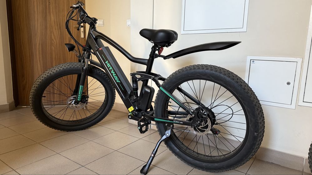 Rower Elektryczny Hitway BK9 100km przebiegu Gdańsk Orunia - Św. Wojciech - Lipce • OLX.pl