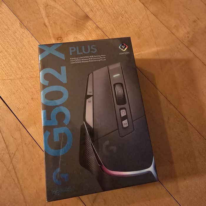 Mysz Gamingowa Logitecg G502 X PLUS Nowa Bezprzewodowa Zapakowana ...