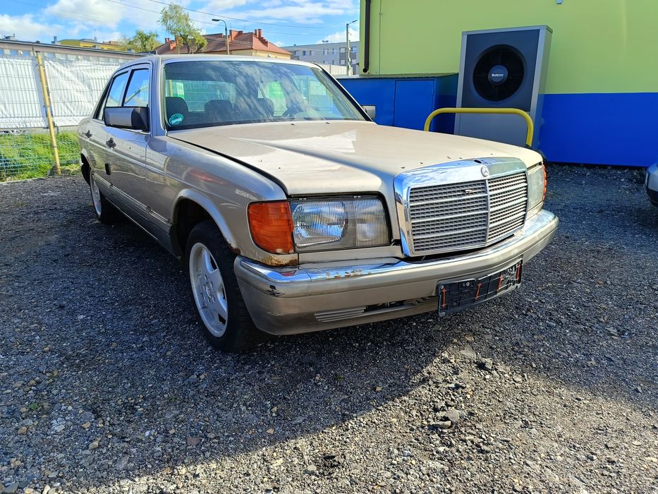 S klasa w126 lift dobra baza do odremontowania 2,6 benzyna z Niemiec ...