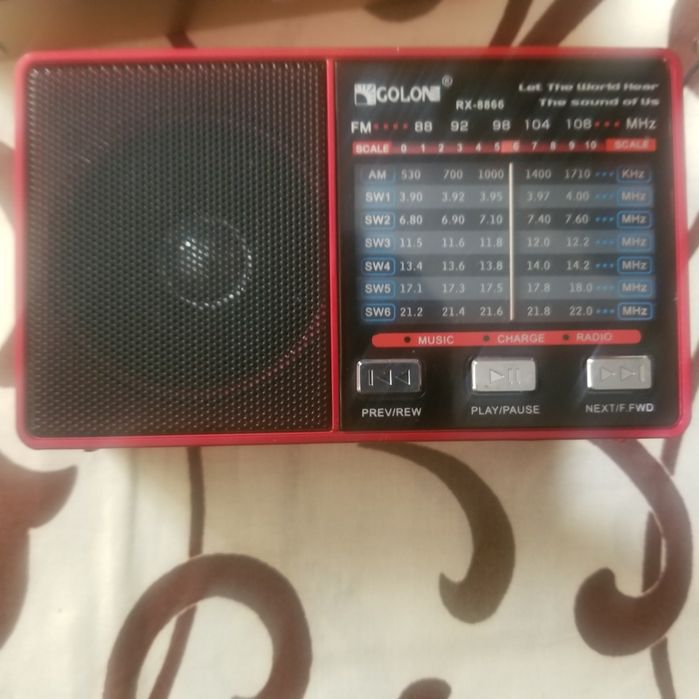 Нові радіоприймачі Golon RX- 8866 із USB і фонариком 1 Ватт: 300 грн ...