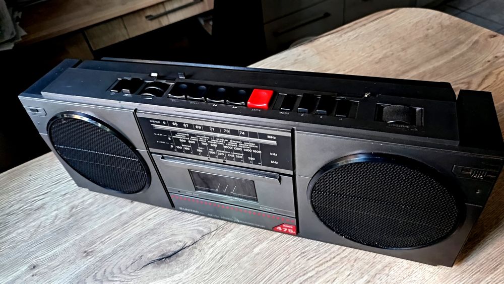 UNITRA ZRK RMS 475 Kasprzak Radiomagnetofon PRL Kaseciak Boombox ...