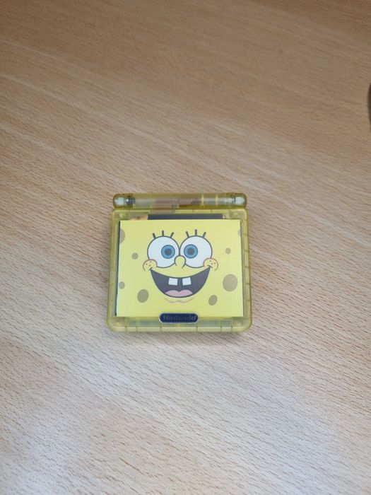 Gameboy Advance SP - SpongeBob - Usb-c Encosta do Sol • OLX.pt