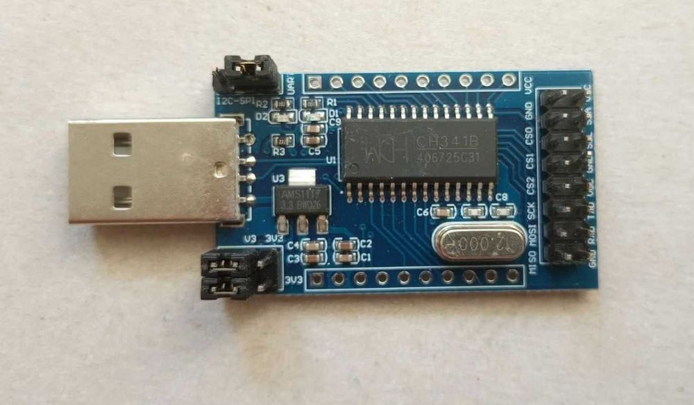 Arduino STM32 универсальный переходник USB - UART SPI I2C CH341B: 170 грн. - Аксессуары и ...