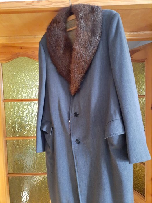 Pelisa męska VINTAGE nowa w kolorze szarym Józefów Kolonia Błota • OLX.pl