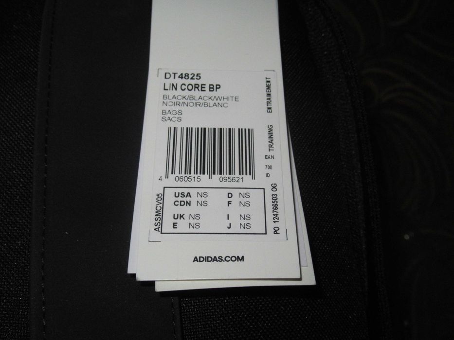 Рюкзак Adidas DT4825 LIN CORE BP, чорний новий оригінал: 700 грн ...