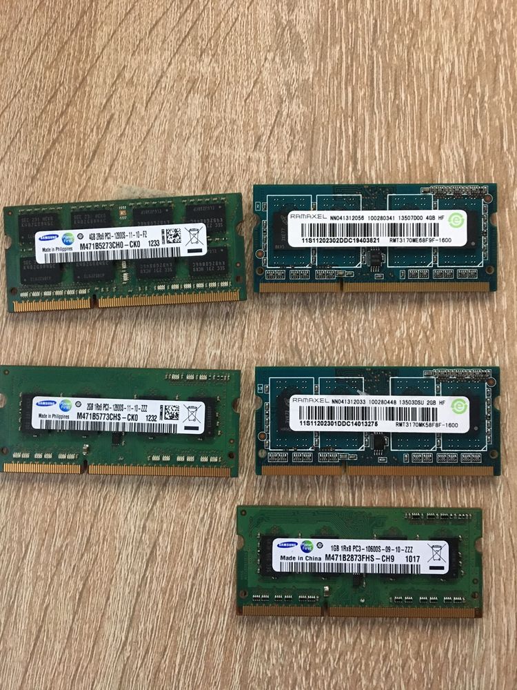 DDR3 ОЗУ для ноутбуків: 200 грн. - Запчастини для ноутбуків Івано ...
